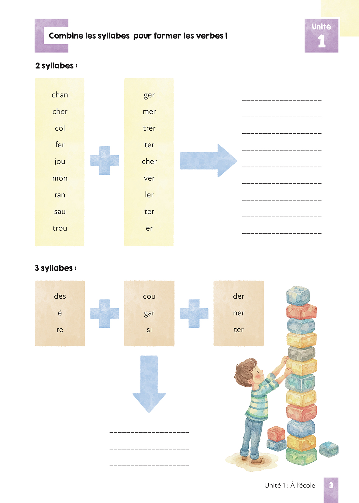 SNE SHOP - Mon cahier de verbes ABRACADABRA