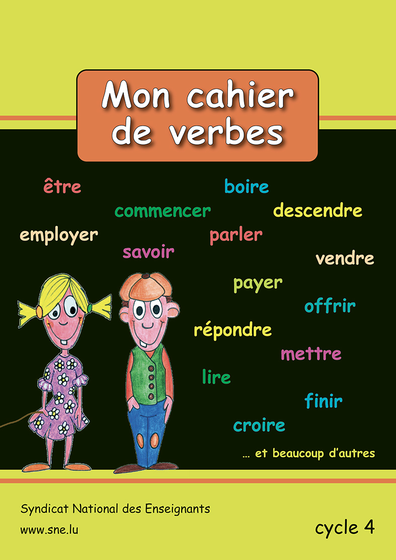 SNE SHOP - Mon cahier de verbes - Cycle 4