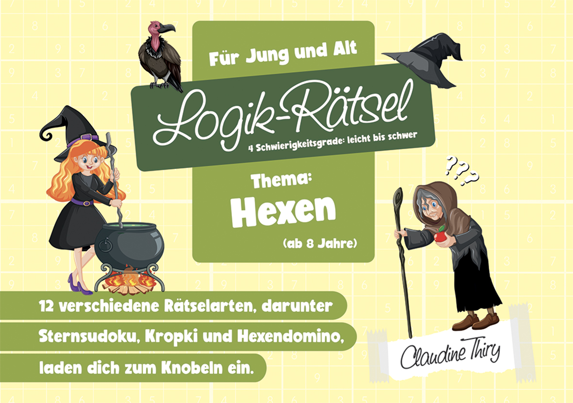SNE SHOP - Logik-Rätsel für Jung und Alt (ab 8 Jahre) - Hexen