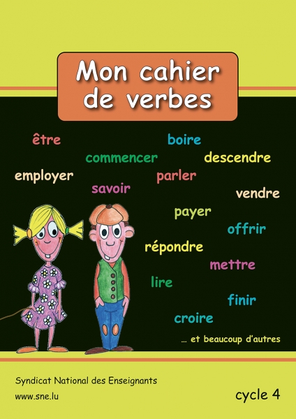 SNE SHOP - Mon cahier de verbes - Cycle 4